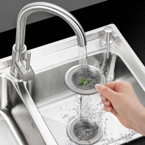ZVD 2PCS FilterEStainless Steel Sink Filter Kitchen Sink Drain Filter ...