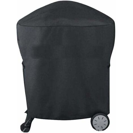 Protective Cover for Weber Q1000 Q2000 Grill (54 x 76 x 69 cm) – Black