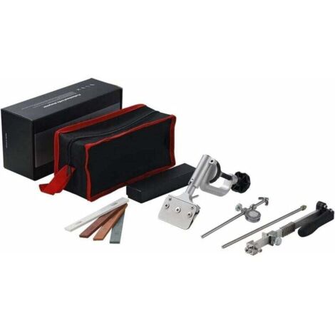 ZVD-Aiguiseur Couteaux Manuel Professionnel, RX-008 Affûteur de Couteaux à Angle Fixe Rotatif à ...