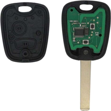 ZVD-Complete key with electronics to program PLIP Peugeot 107 207 307 ...