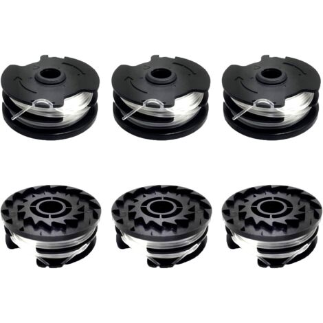 LaBlanc - Pack of 6 replacement line spools for LIDL Parkside, replacement spools for LIDL ...