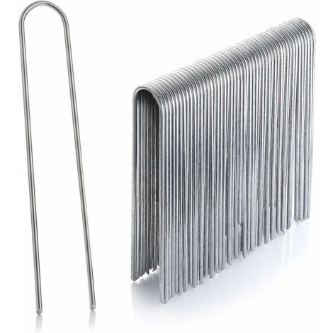 LaBlanc - 30 Pieces Galvanized Stainless Steel Fixing Pegs H150mm ...
