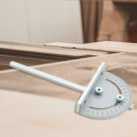 LaBlanc Carpenter s Angle Protractor 180 Degree Table Saw T Style Angle Ruler Miter Gauge for Table Saw Woodworking DIY