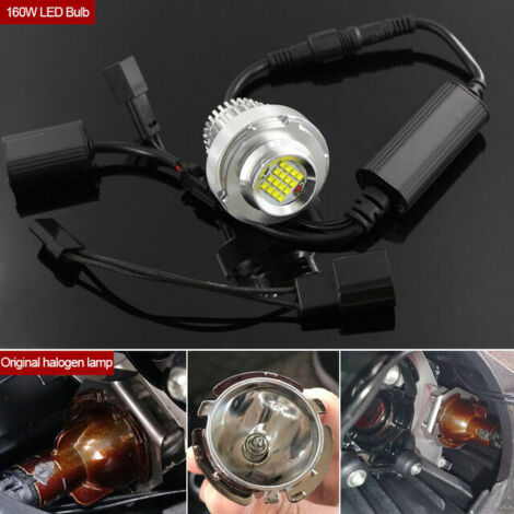 2 Angel Eyes LED Marker Lights No Error for BMW 5 Series E60 E61 LCI ...