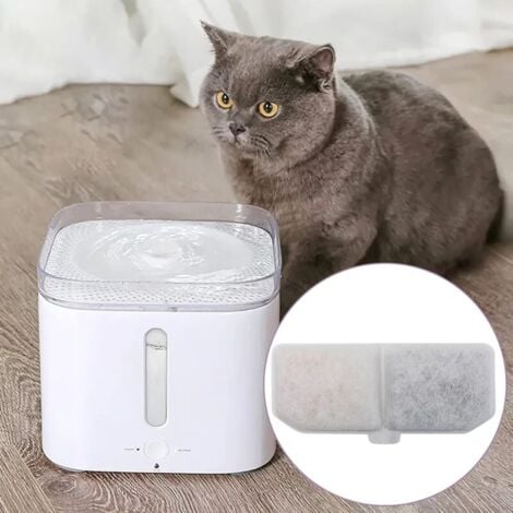 LaBlanc Cat Water Fountain Filter 8PCS Water Fountain Filters Replacement Dog Cat Filter Ion Exchange Resin