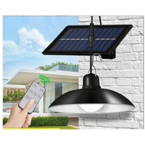 Solar powered lights for shed store