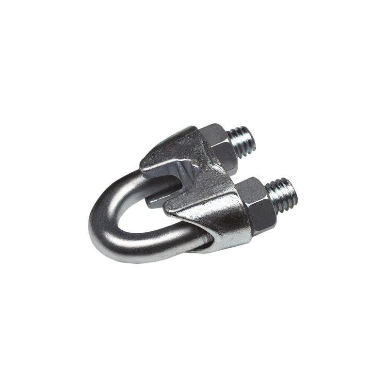 Sujetacable Galvanizado Forma Española 1/2" 100 Pz