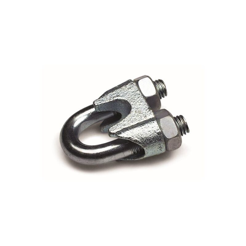 Sujetacable Galvanizado Para Cable Ø 30 - Din 741 10 Pz