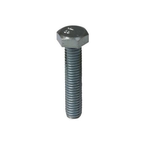 Tornillo Rosca Metrica 933 8.8 08X012Mm Cincado Fontana 200 Pz