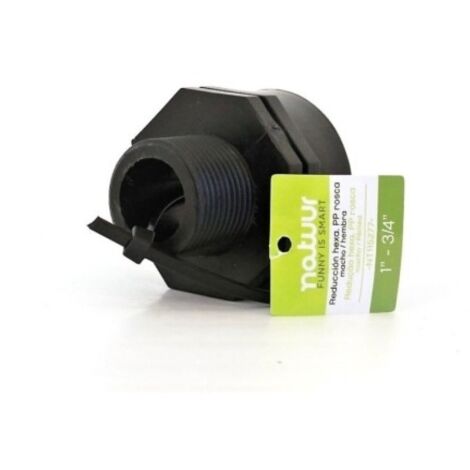 Manguito Riego Reducido H1"-M3/4" Fitting Polipropileno