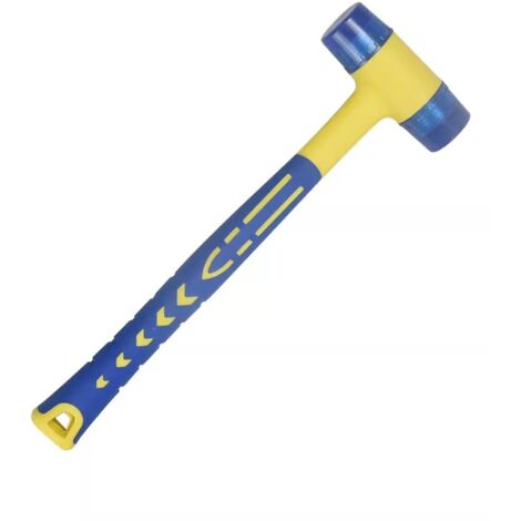 Lntyq Marteau maillet en caoutchouc, maillet souple double face 30 mm ...