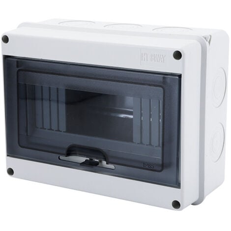 Lntyq Coffret Electrique Etanche Exterieur, IP65 8 Modules Ableaux à Disjoncteurs éLectriques ...