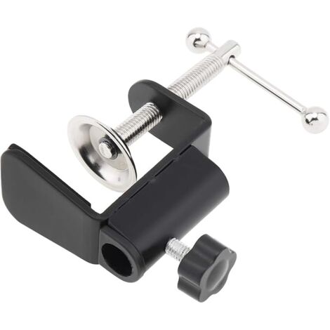 Lntyq Accessoire de montage de support de base en C, super pince en C, pince de bureau robuste ...