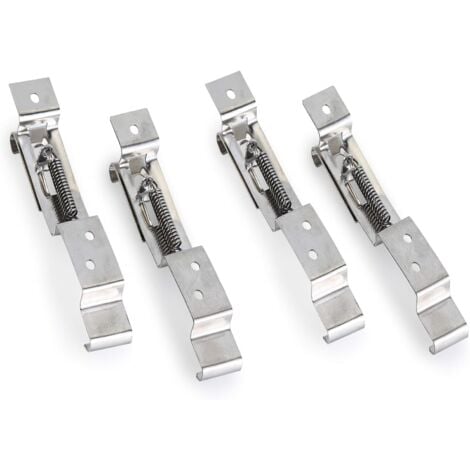 Lntyq 2pcs Remorque Nombre Plaque Clips Licence Support de Plaque de ...