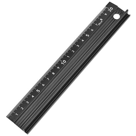 Lntyq Règle graduée en métal - Outil de découpe de sécurité - Outil de ...