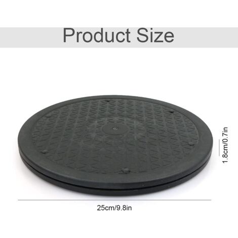 Lntyq 25cm Plateau Tournant, Tourne-Disque Rotatif, Plateau pivotant ...