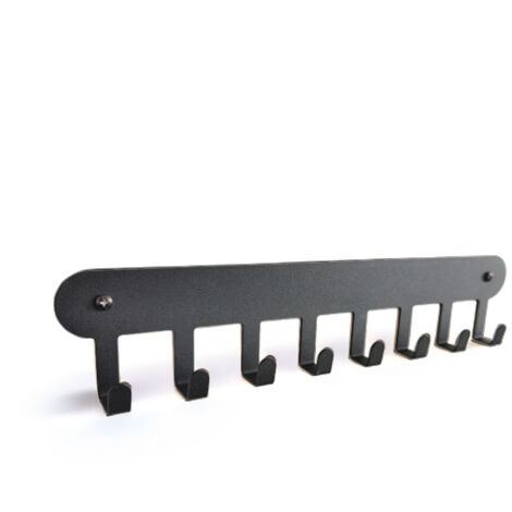 Lntyq Porte Clef Mural, 2 Pièces 8 Crochets Porte Clef Clef Mural ...