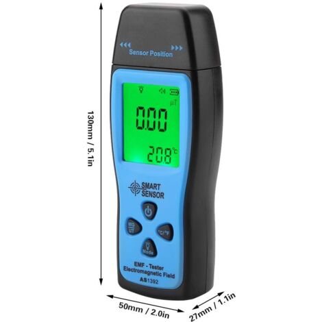 Lntyq Détecteur de Rayonnements de Champ Electromagnétiques Testeur EMF ...