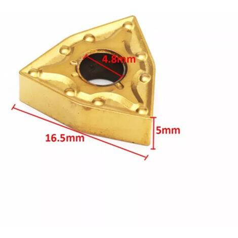 Lntyq Accessoire pour tour à métaux,Porte - outils de tournage de 20 mm pour wnmg080404 kit de ...