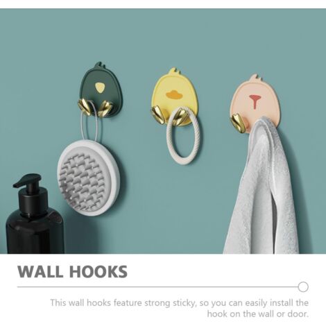 Lntyq Ensembles Crochet Collant Des Murs Étagères Autocollantes ...