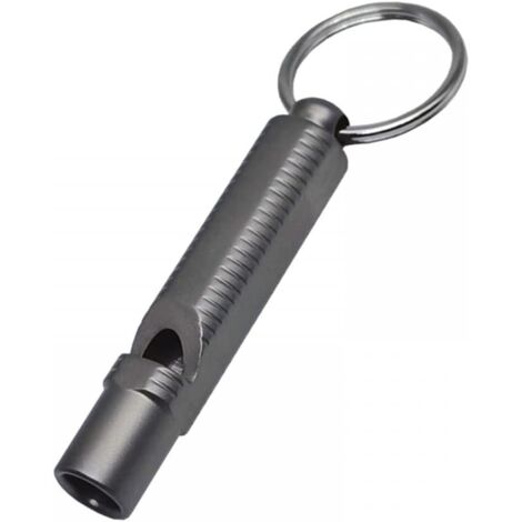 Lntyq Sifflet d'urgence en Alliage de Titane,Sifflet Étanche avec Porte ...