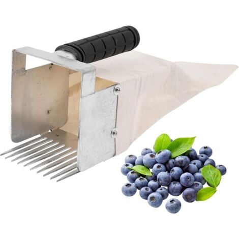 Raccoglitore di bacche Raccoglitore di mirtilli ergonomico in metallo ...