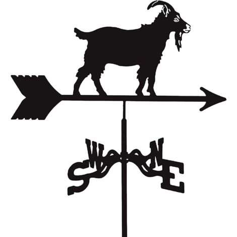 Banderuola Goat Metal per Esterno in Acciaio Inox