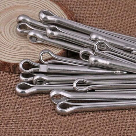 150 Stück Edelstahl-Splinte, Sicherheits-Splinte, mechanische ...