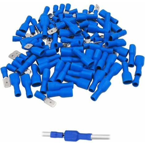 Elektrischer Crimpverbinder-Satz, isolierter PVC-Crimpverbinder, 6,3 mm ...