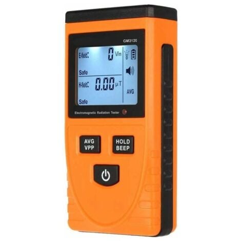 Medidor de Gauss EMF, probador de intensidad de campo magnético ELF ...