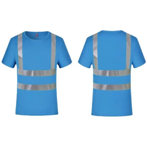 Camiseta de alta visibilidad, chaleco reflectante de seguridad, camisa ...