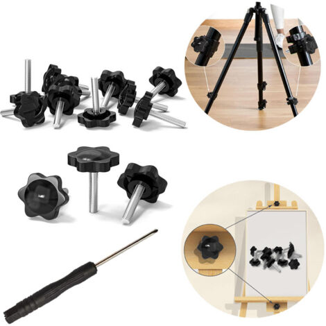 12 Stück Torx-Schrauben, Schrauben mit Griff M6 x 30 mm ...