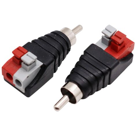 Cinch Adapter Fur Lautsprecherkabel