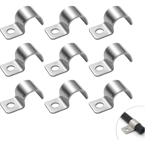 Kabelschellen Metall,10 Stück Rohrschellen 16mm V2A Edelstahl 304 ...