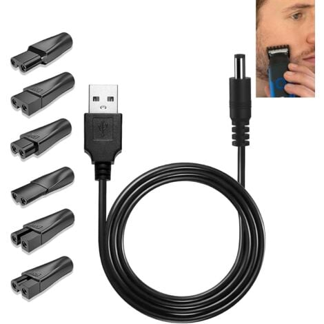 5V USB Netzkabel Kabel Rasierer Ladegerät Ersatz-Netzteil-Ladegerät ...