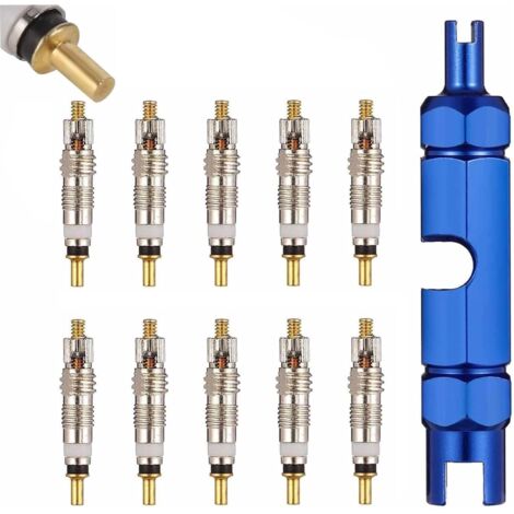 11 Stück Fahrradventil Adapter Französisches Ventil Sclaverandventil ...