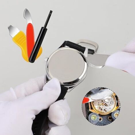 3 PCS Watch Back Removal Tool Pry Watch Back Case Opener Uhr Batterie ...