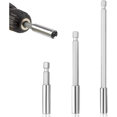 3-teiliges Magnet Bit Verlängerungsset, Bithalter Lang, Bit Halter ...