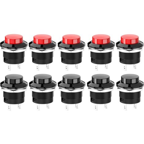 16MM Momentary Push Button on Off Switch Schalter Sortiert, 3 A 250 V ...