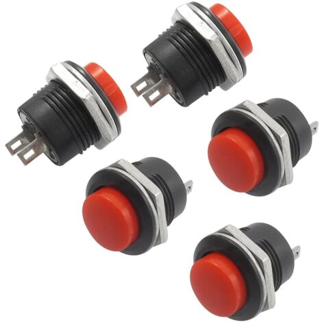 16MM Momentary Push Button on Off Switch Schalter Sortiert, 3 A 250 V ...