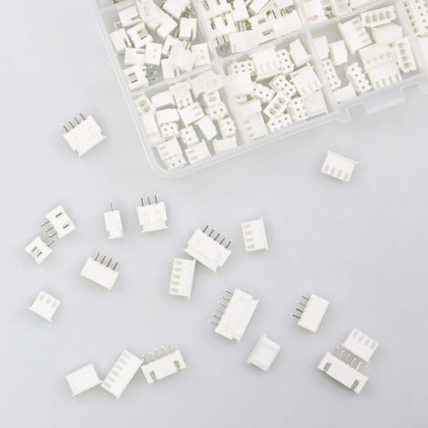 JST-XH Stecker Kit 230 Stück 2/3/4/5 Pin Männlich und Mutter Stecker PH ...