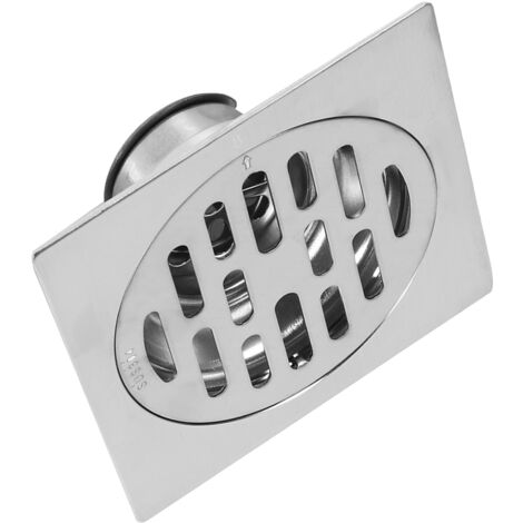 Copri scarico a pavimento quadrato in acciaio inossidabile ispessito Copri scarico doccia bagno ...