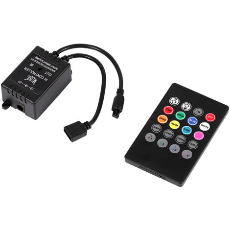 12V-24V 18A RGB Controller LED Strip Light Dimmer Controller RF ...