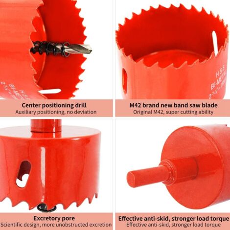 90mm metal hole saw store