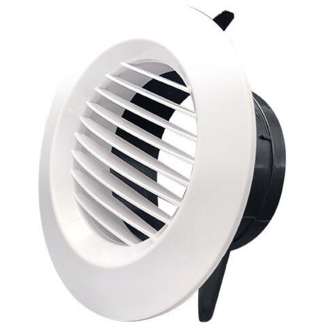 (75mm) Adjustable ventilation grille Round plastic ventilation grille ...