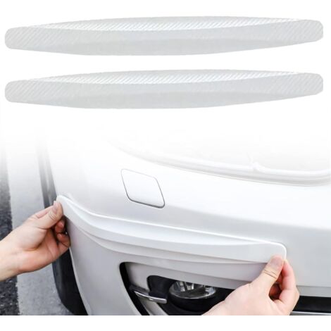 (White)Car Bumper Strips, Bumper Rubber Strip, Bumper Protector, Anti ...