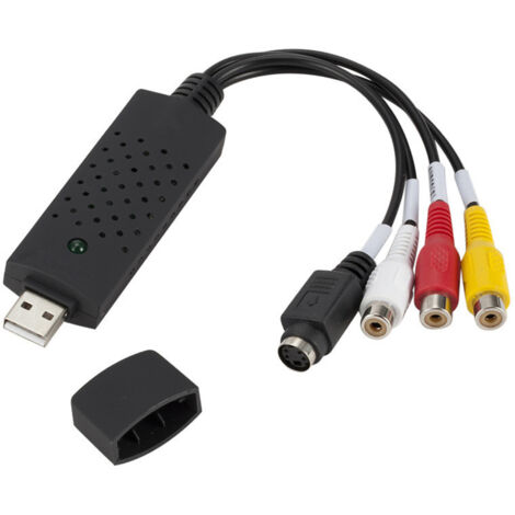 USB video capture card, simple USB acquisition card, AV signal capture ...