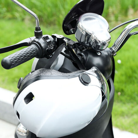 Universal Motorcycle Helmet Lock Anti theft Metal Security Helmet Lock 22mm 26mm Black with 2 Keys
