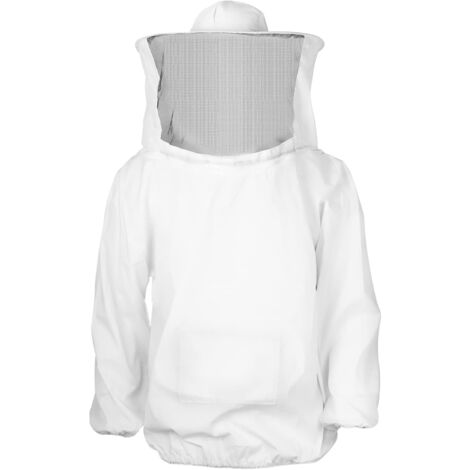 Beekeeping Suit (White), Anti-wasp Suit, Professional Beekeeper Jacket ...
