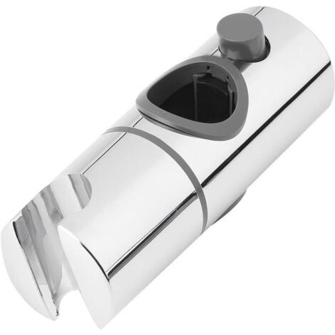 Shower Bracket, 22MM Adjustable Diameter, Chrome + ABS Design Shower ...